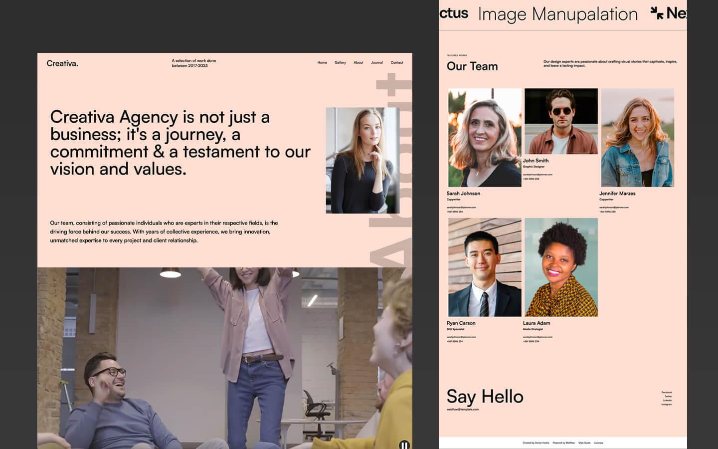 Creativa - Designer HTML5 Responsive Website Template