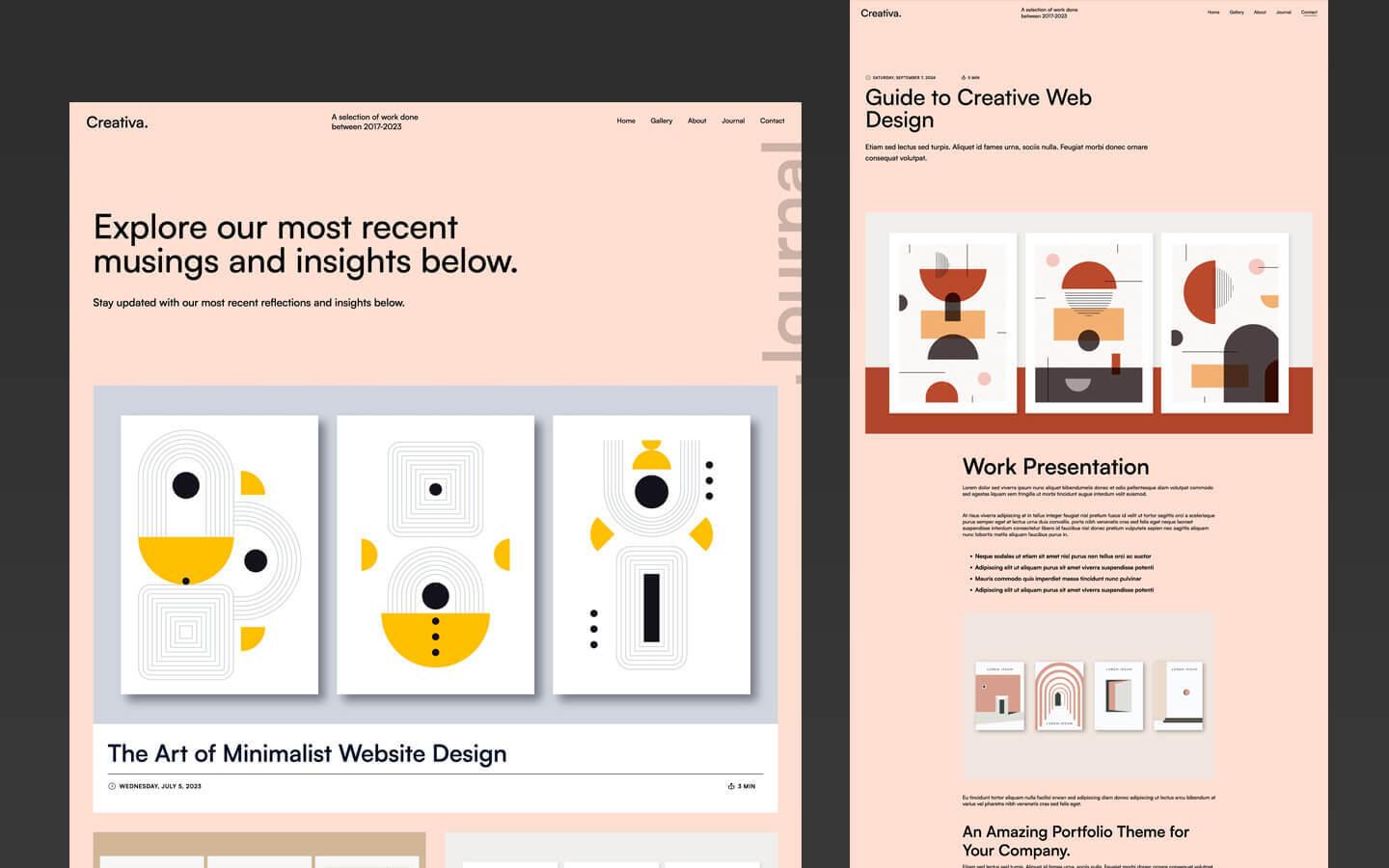 Creativa - Designer HTML5 Responsive Website Template