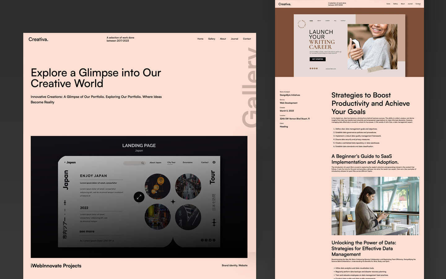 Creativa - Designer HTML5 Responsive Website Template
