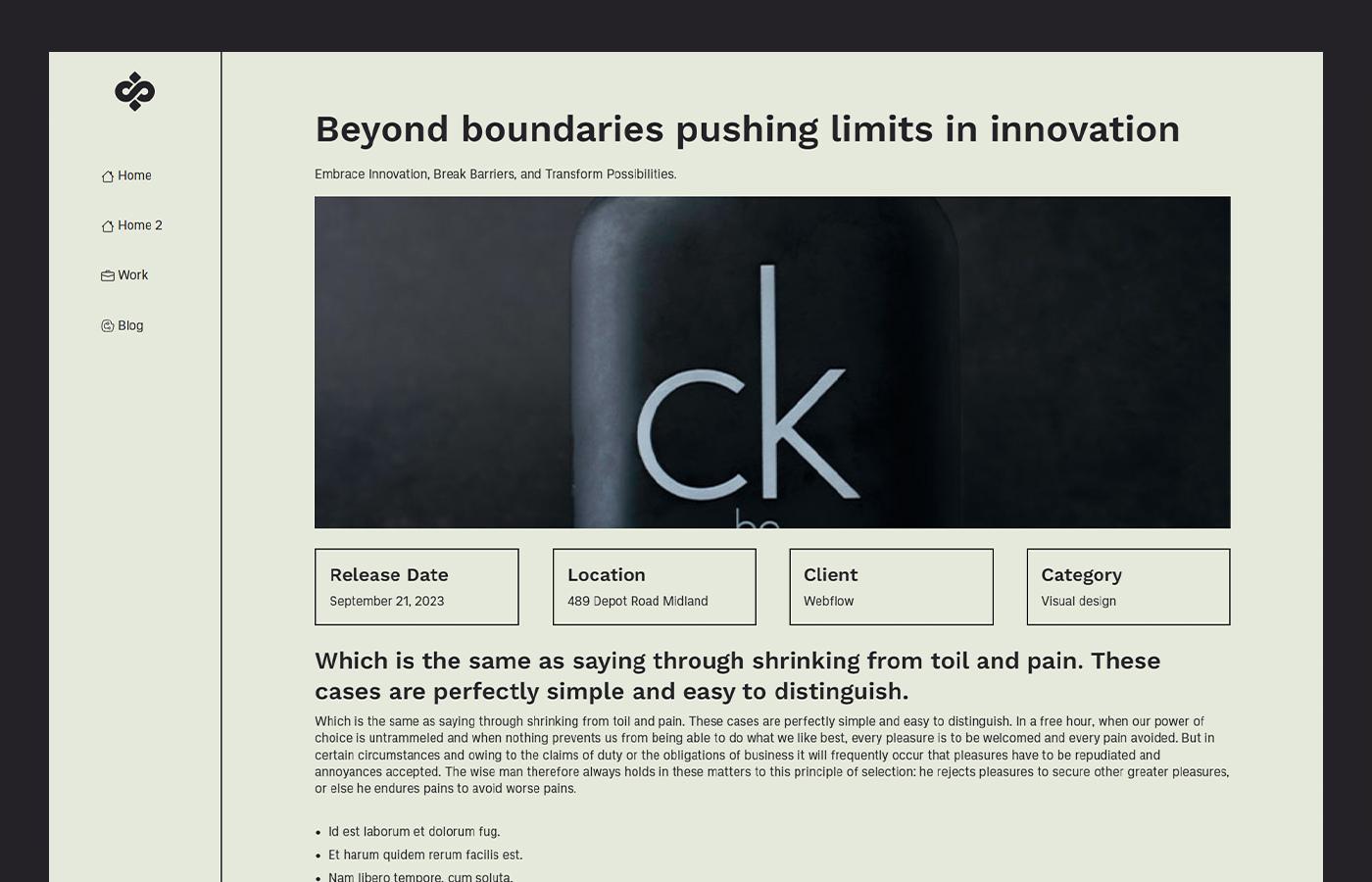Profilio - Personal HTML5 Responsive Website Template