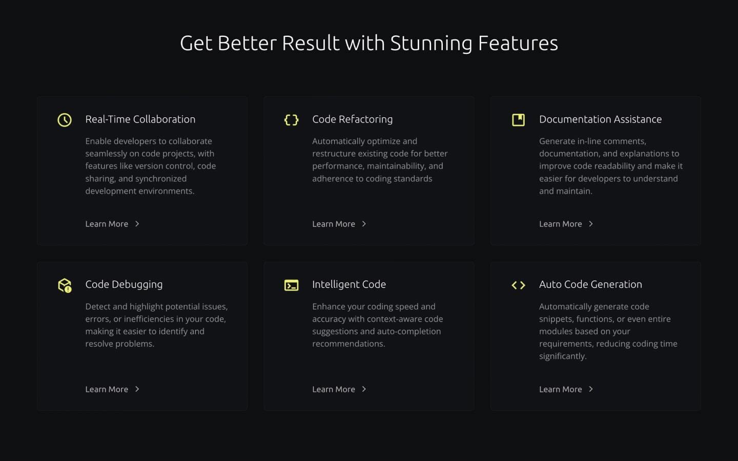 Ai-Code - SaaS HTML5 Responsive Website Template