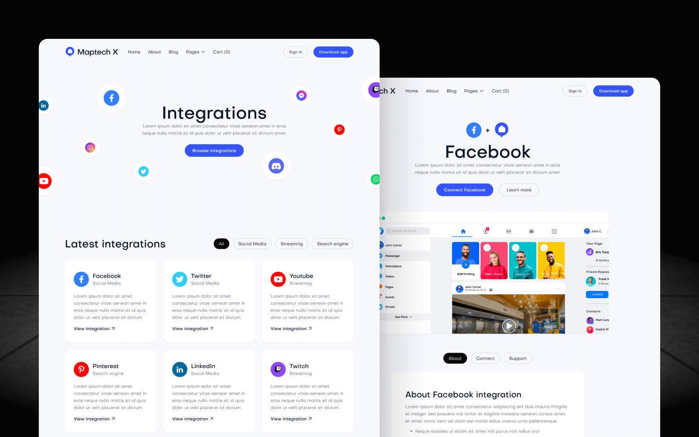 MapTech X - Delivery HTML5 Responsive Website Template