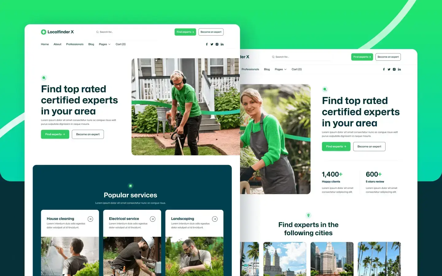 LocalFinder X - Directory HTML5 Responsive Website Template