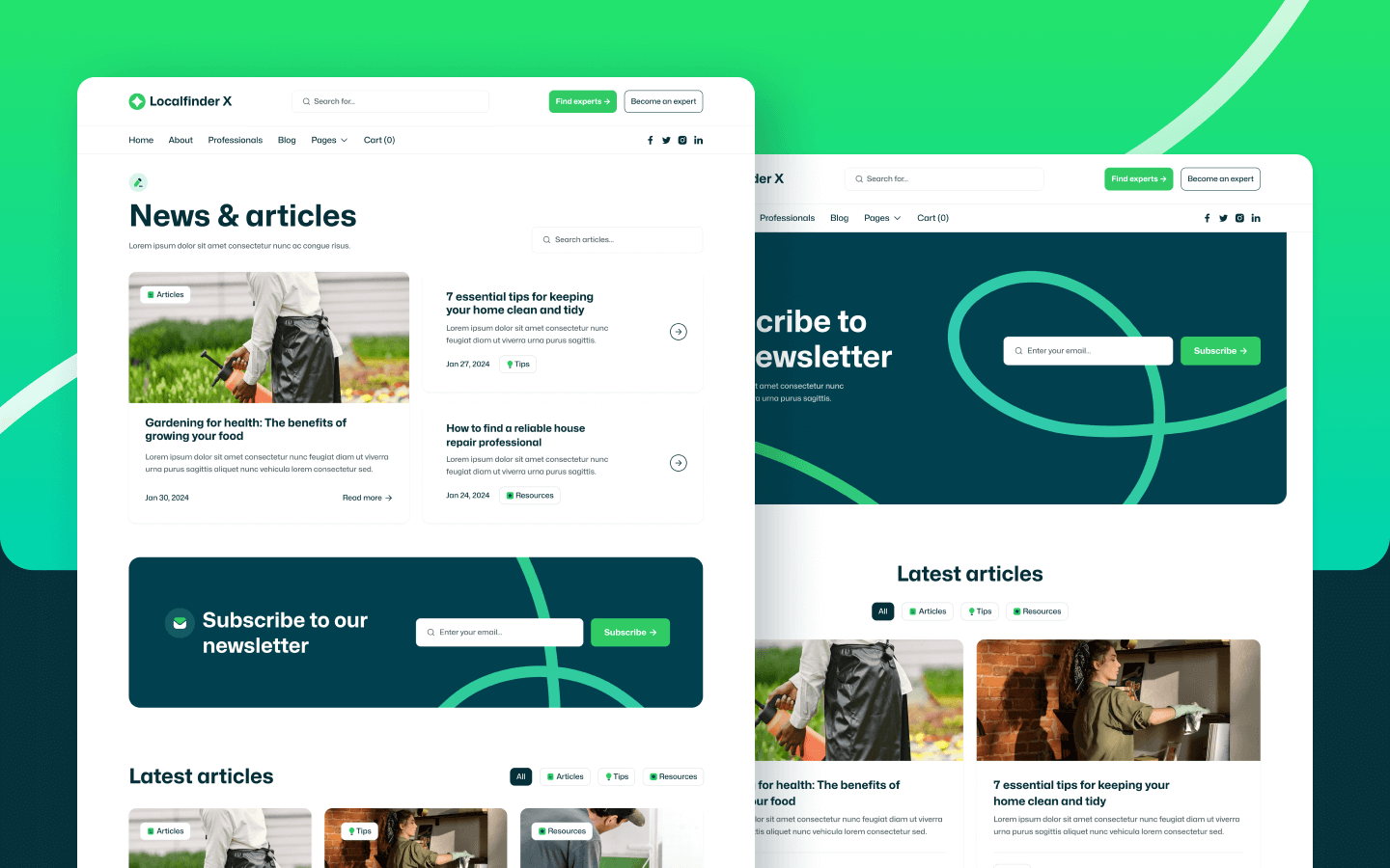 LocalFinder X - Directory HTML5 Responsive Website Template