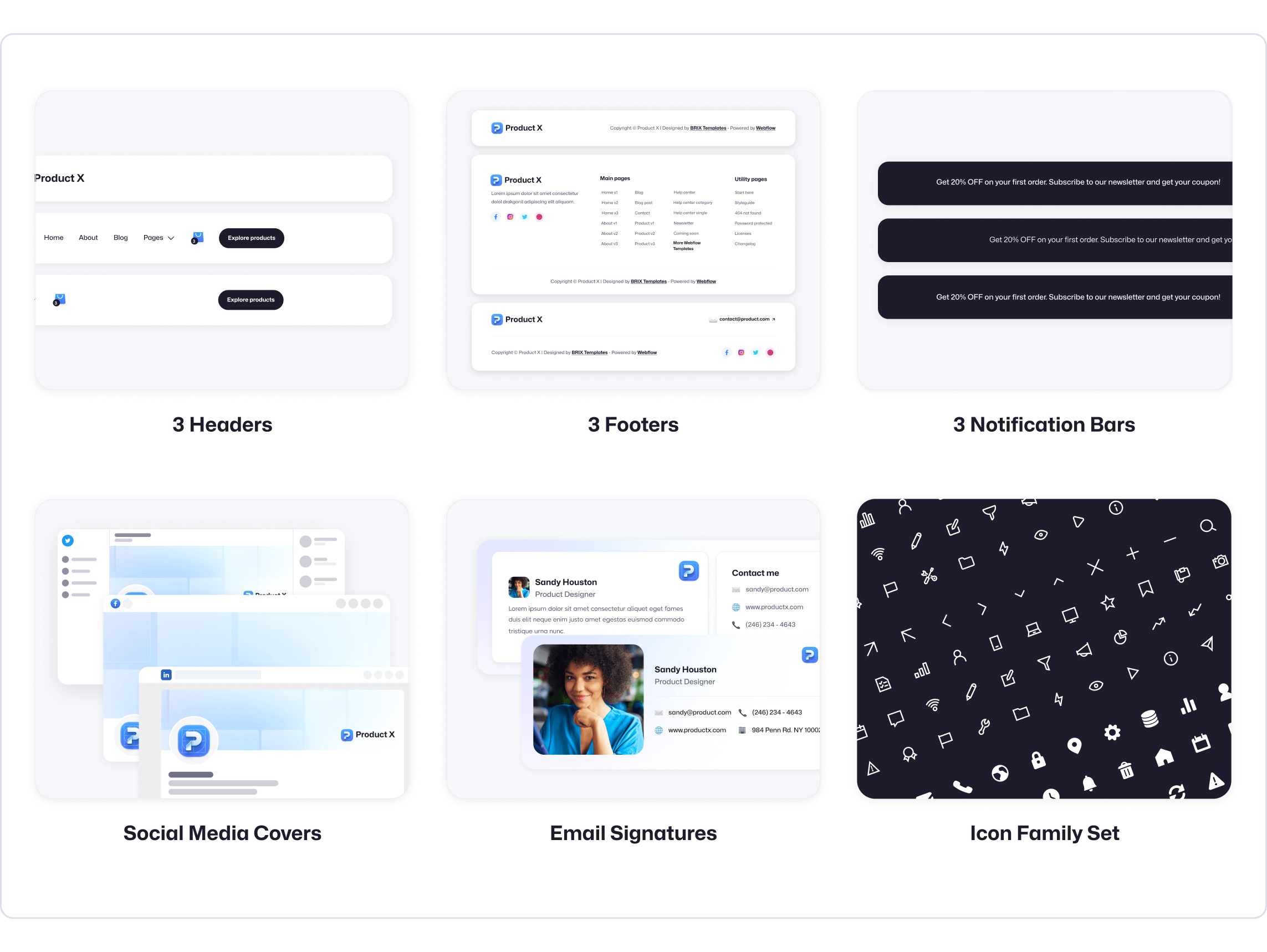 Product X - Shop HTML5 Responsive Website Template