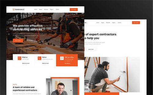 Constructor X - Construction HTML5 Responsive Website Template