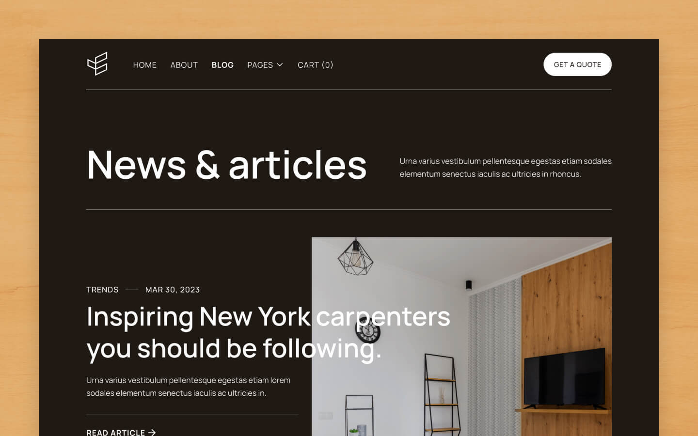 Carpenters X - Construction HTML5 Responsive Website Template