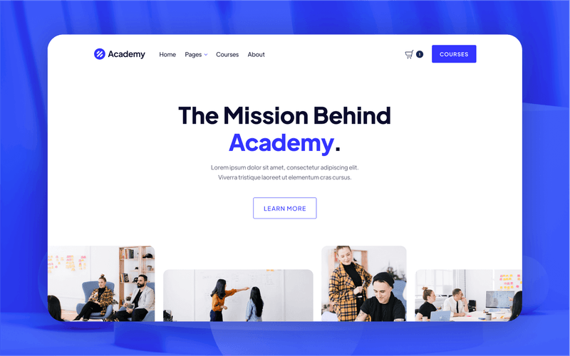 Academy - School HTML5 Responsive Website Template