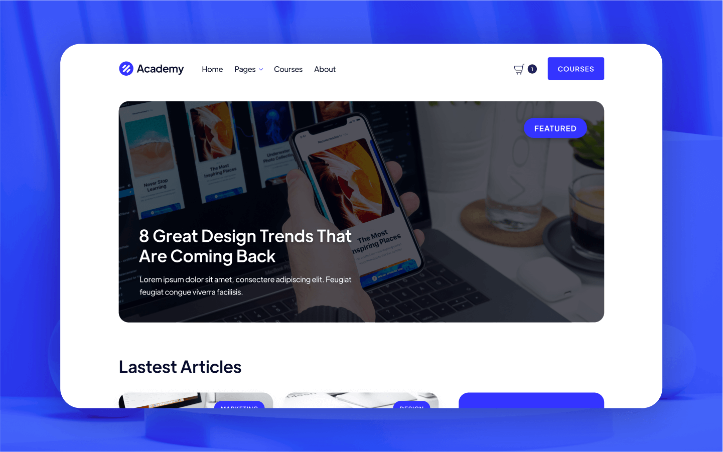 Academy - School HTML5 Responsive Website Template