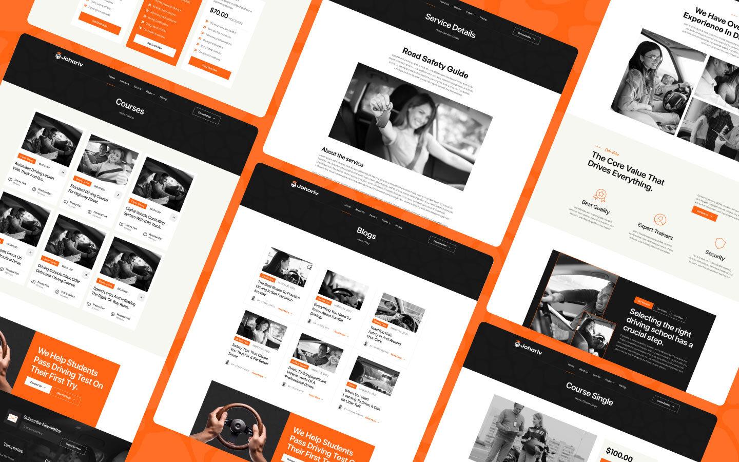 Johariv - School HTML5 Responsive Website Template