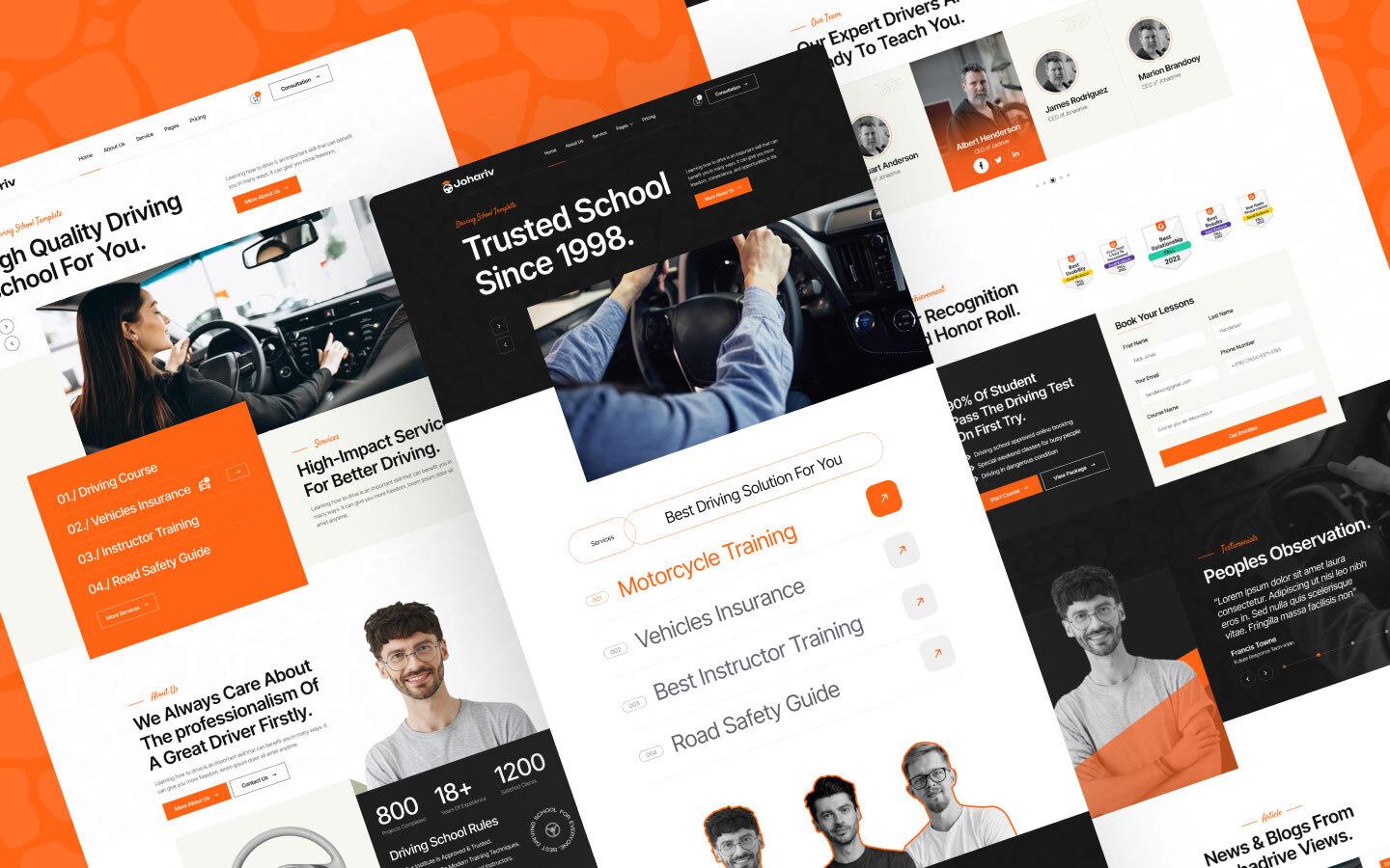 Johariv - School HTML5 Responsive Website Template