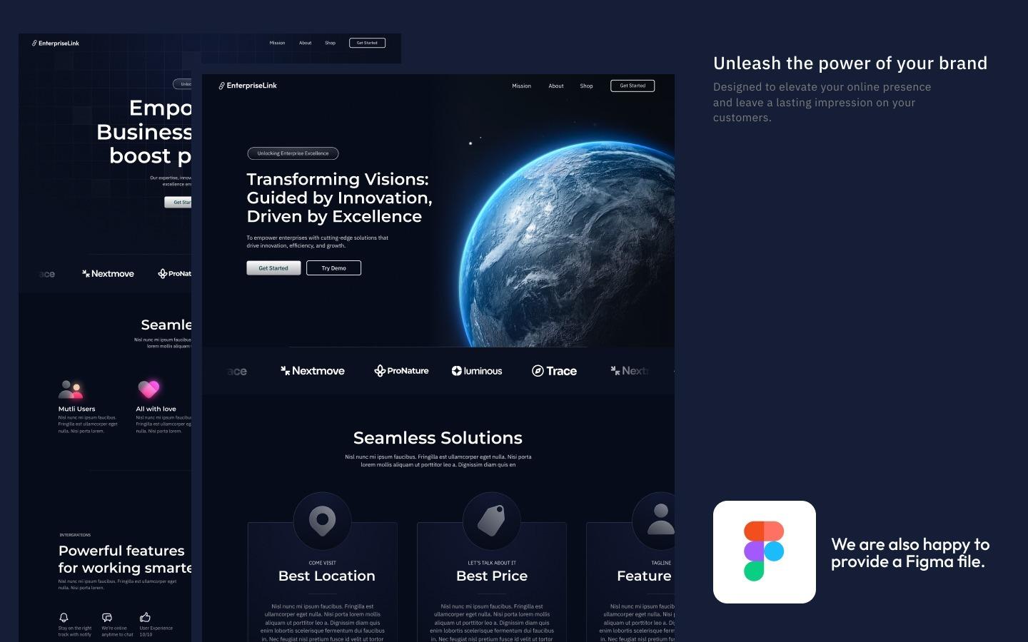 EnterpriseLink - Startup HTML5 Responsive Website Template