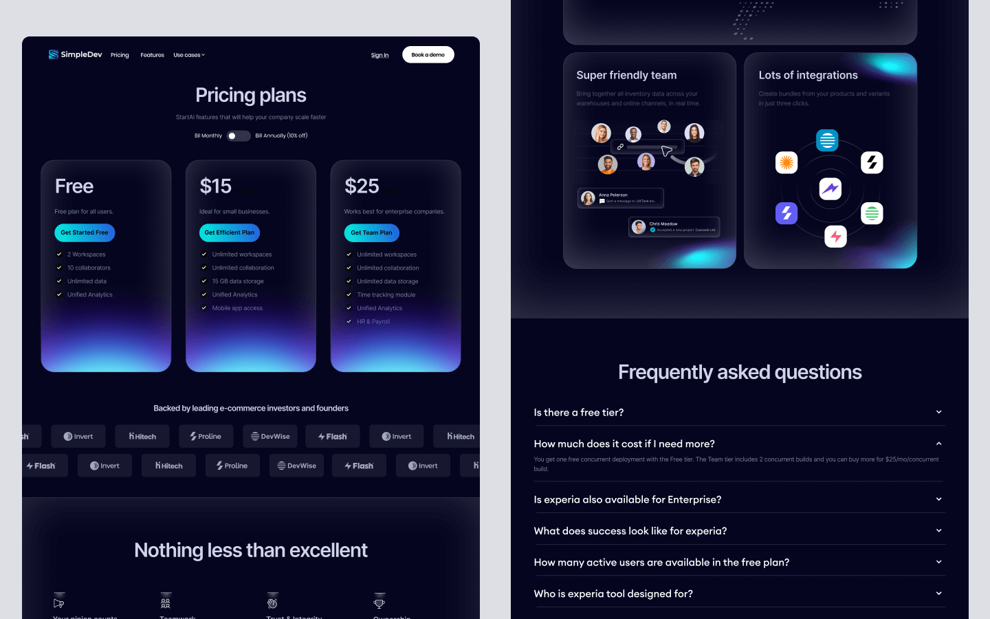 SimpleDev - Marketing HTML5 Responsive Website Template