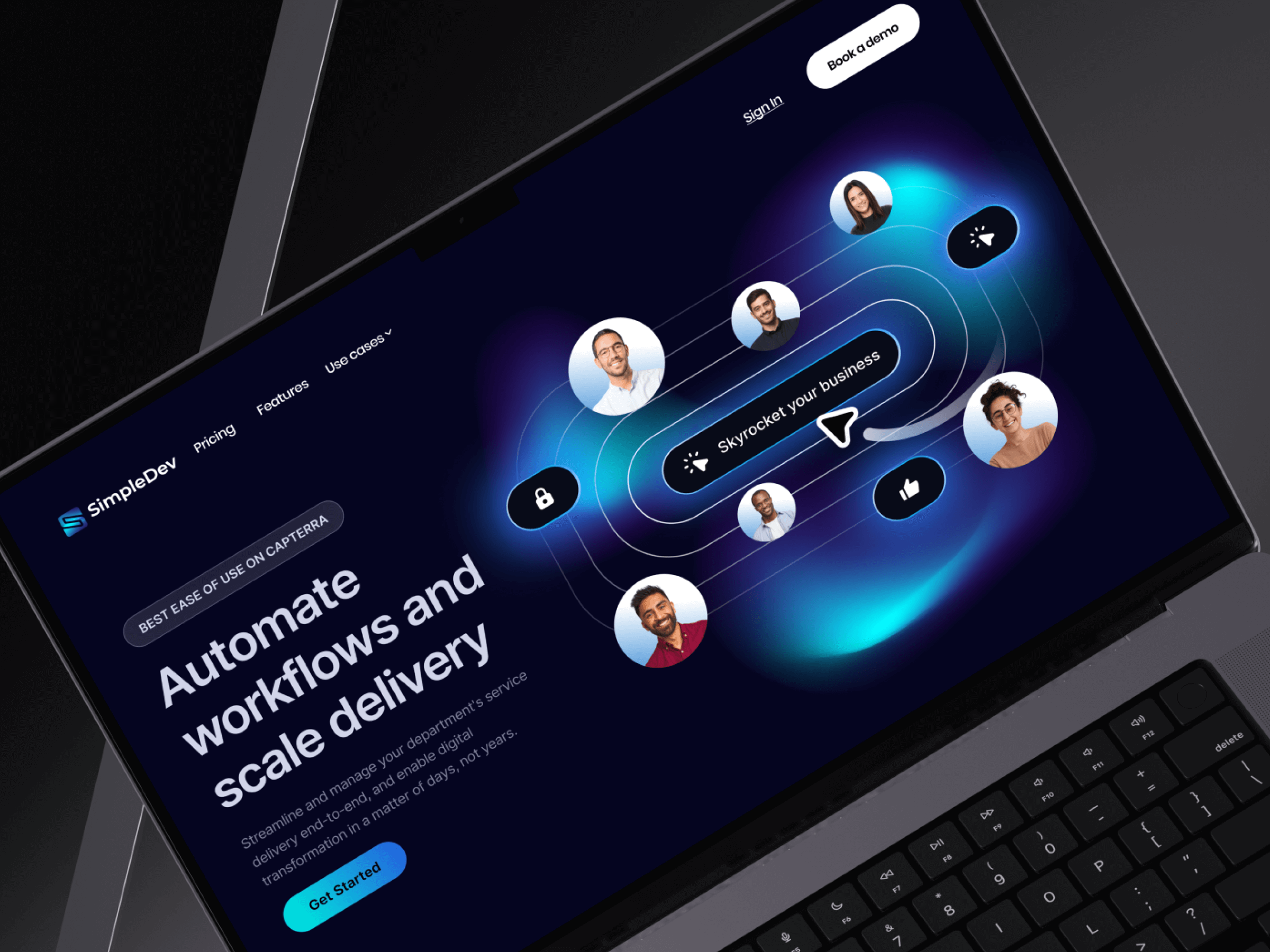 SimpleDev - Marketing HTML5 Responsive Website Template