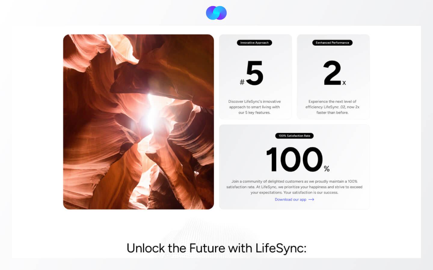 LifeSync - App HTML5 Responsive Website Template