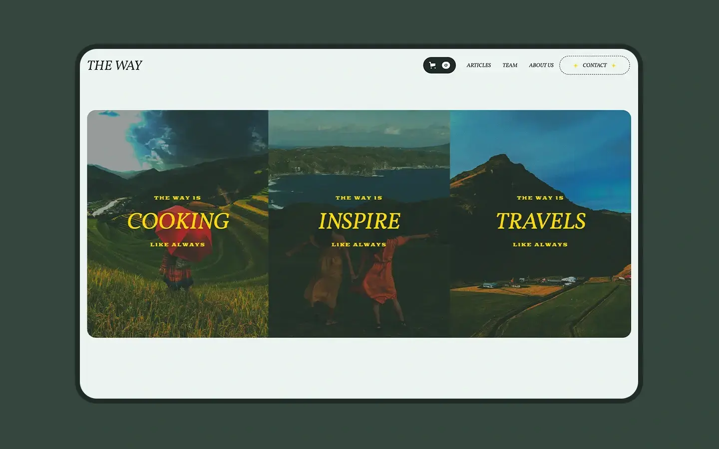 The Way - Blog HTML5 Responsive Website Template