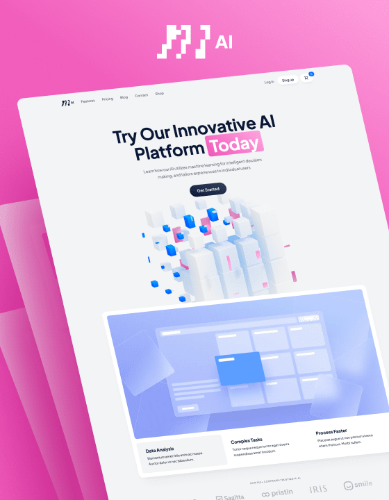 M-AI - Startup HTML5 Responsive Website Template