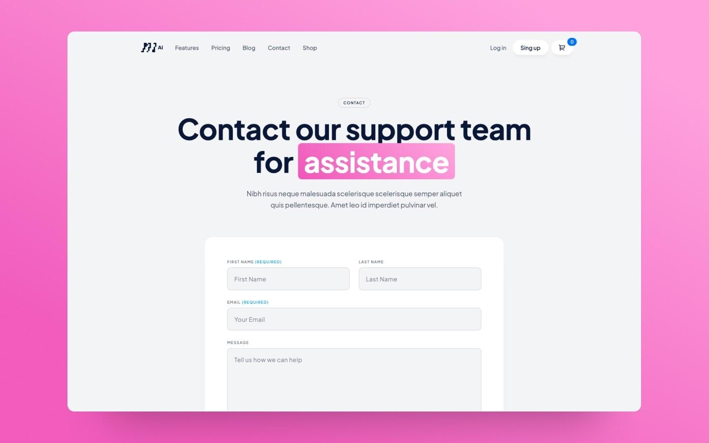 M-AI - Startup HTML5 Responsive Website Template