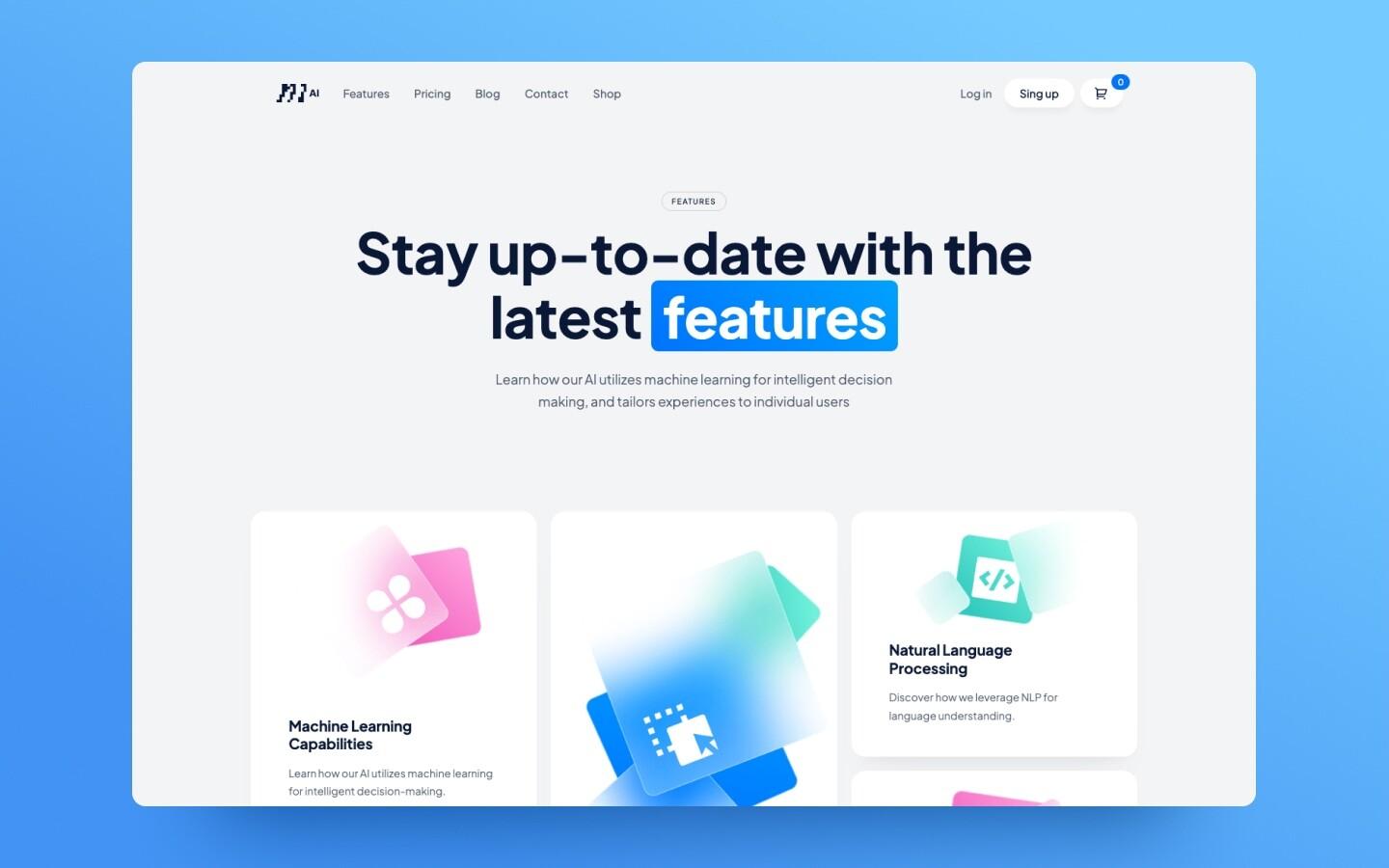 M-AI - Startup HTML5 Responsive Website Template