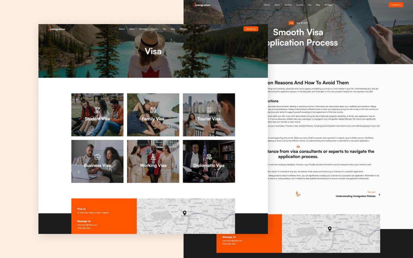 Immigration 128 - Consulting HTML5 Responsive Website Template