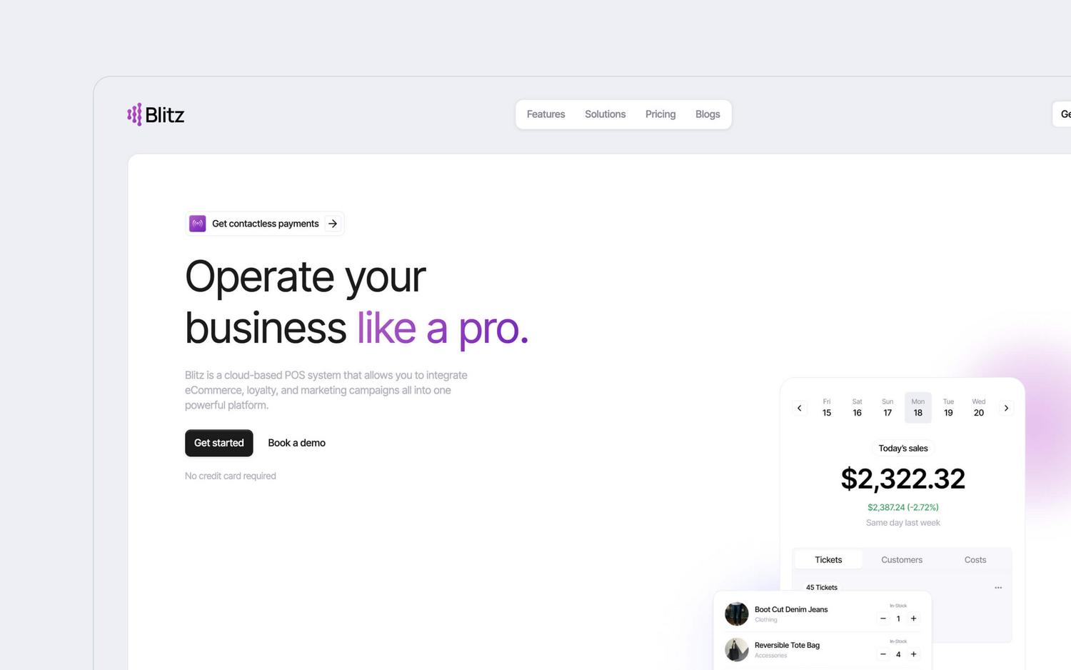 Blitz - Finance HTML5 Responsive Website Template