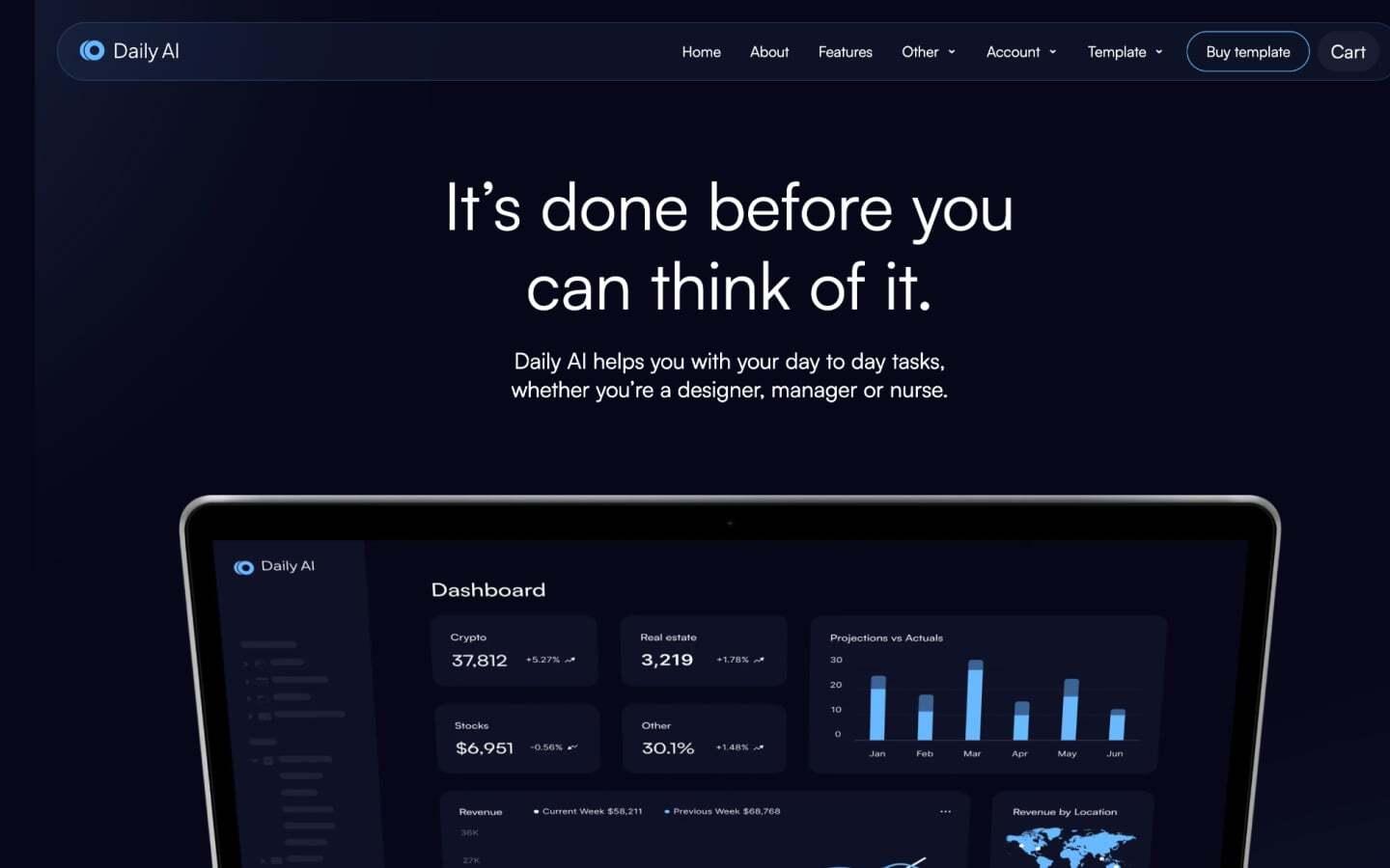 Daily AI - Technology HTML5 Responsive Website Template