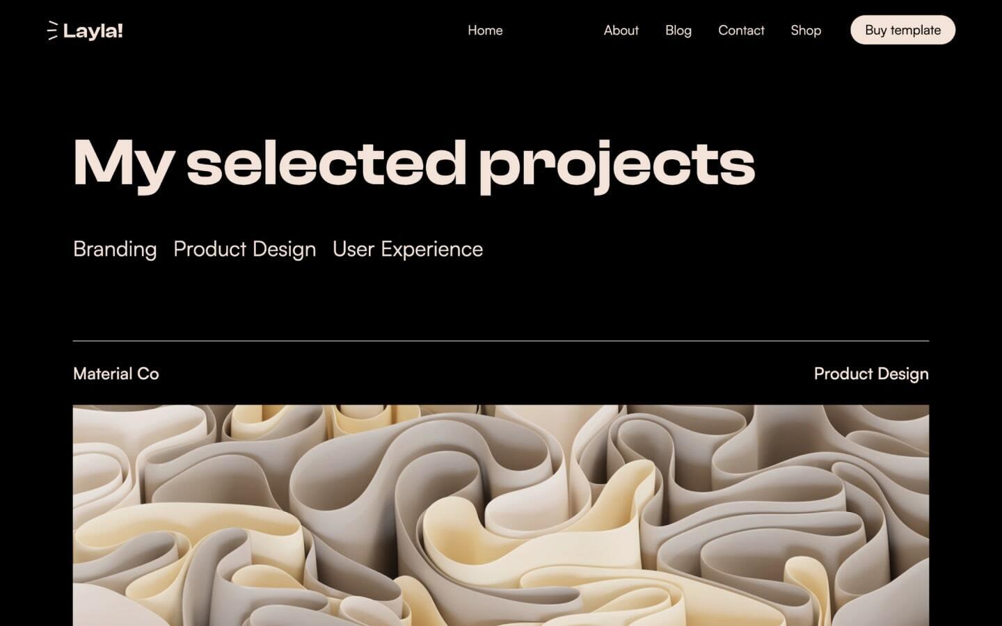 Layla Folio - Portfolio HTML5 Responsive Website Template