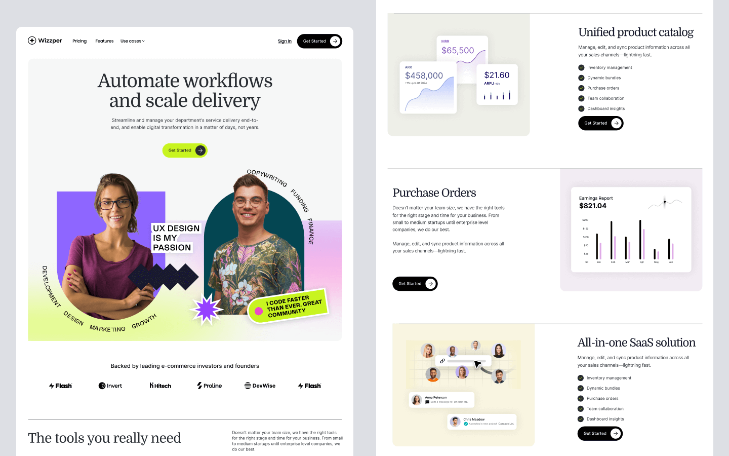 Wizzper - Marketing HTML5 Responsive Website Template