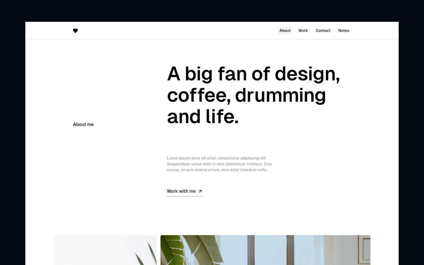Fade - Portfolio HTML5 Responsive Website Template