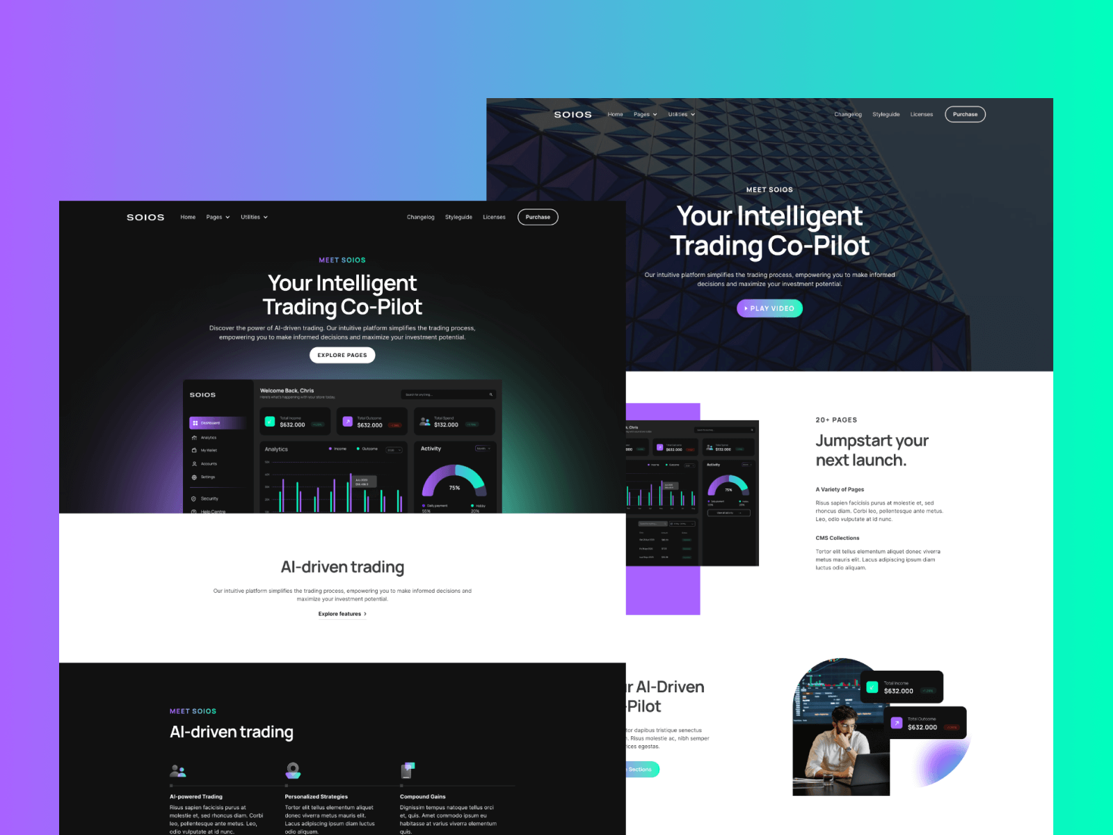 SOIOS - SaaS HTML5 Responsive Website Template