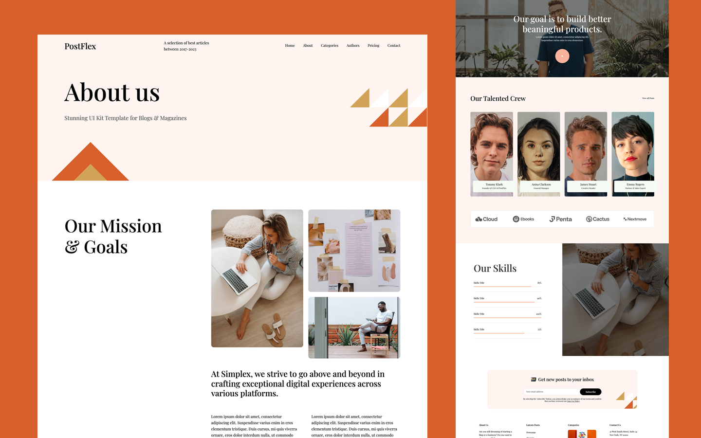 PostFlex - Magazine HTML5 Responsive Website Template