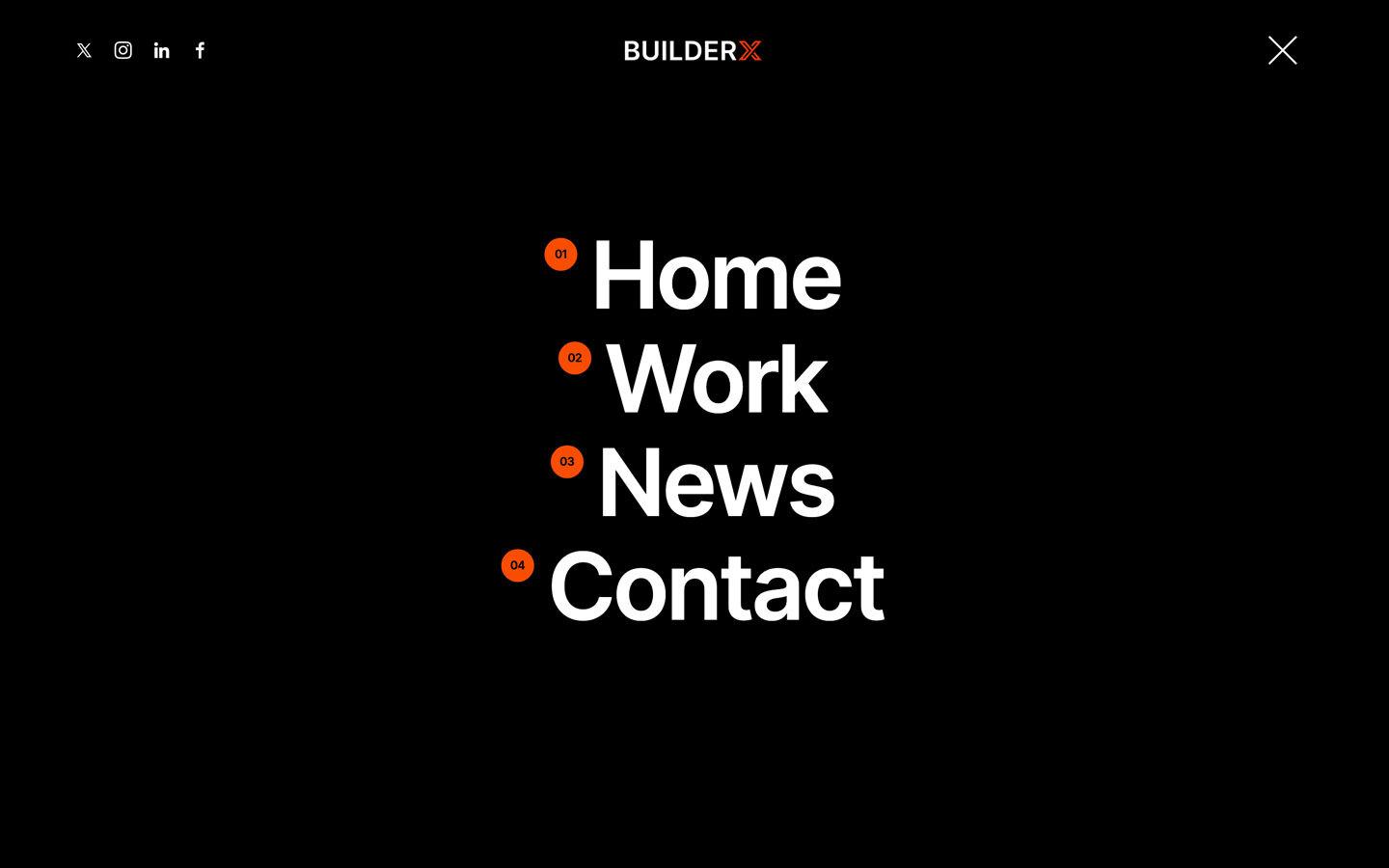 BuilderX - Construction HTML5 Responsive Website Template