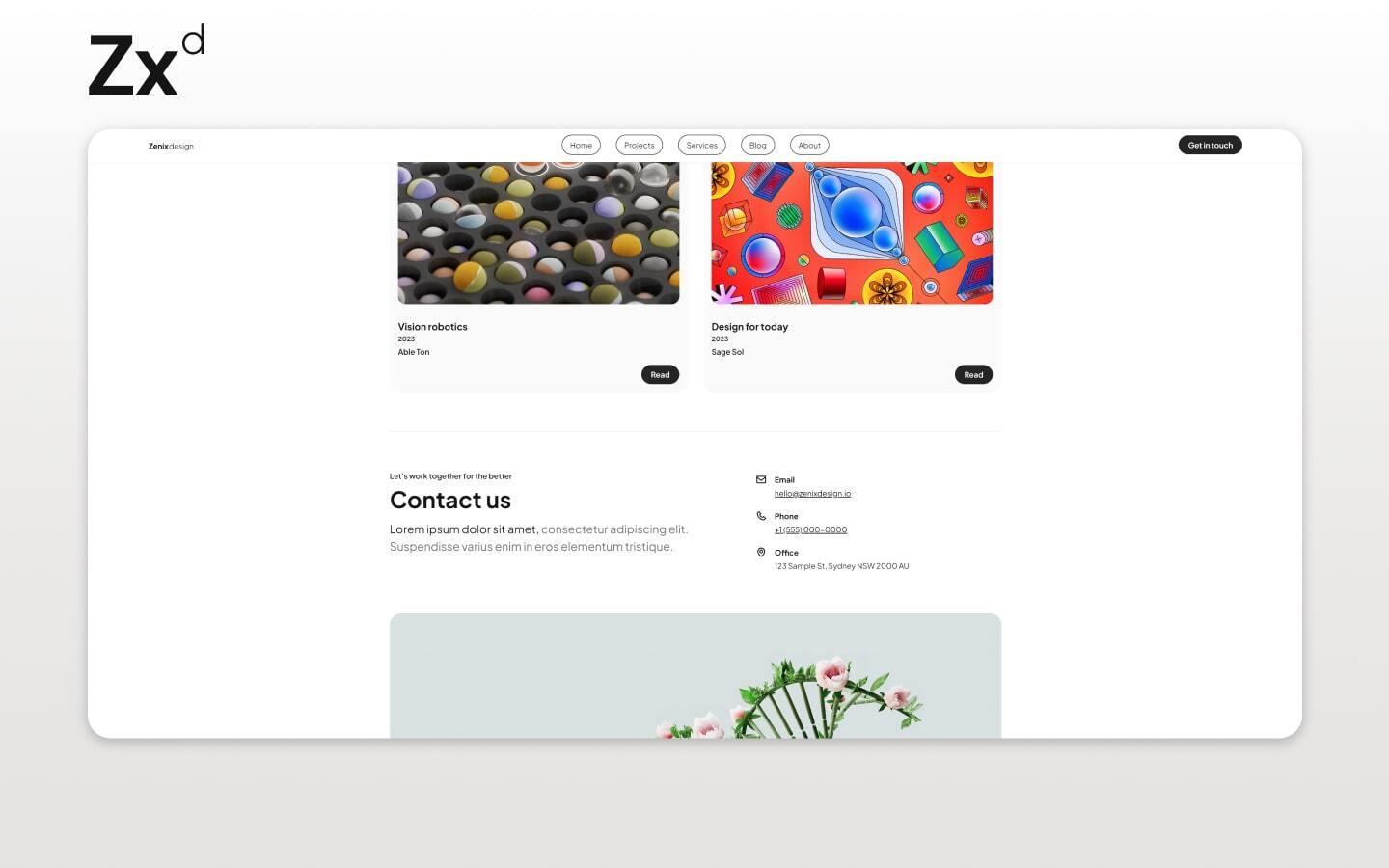Zenix - Agency HTML5 Responsive Website Template