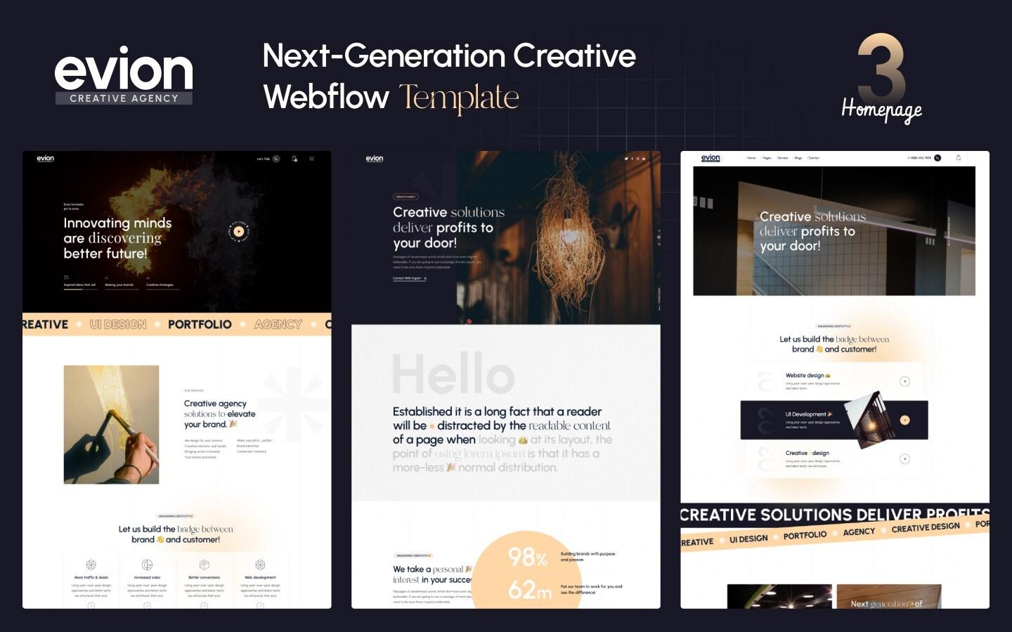 Evion - Creative HTML5 Responsive Website Template
