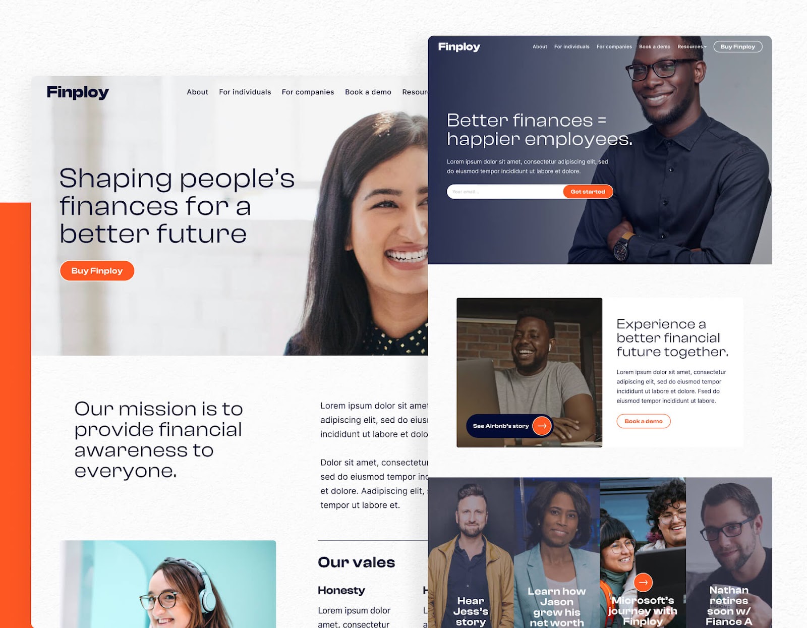 Finploy - Finance HTML5 Responsive Website Template