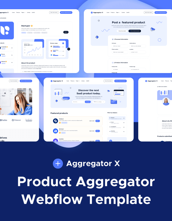 Aggregator X - Directory HTML5 Responsive Website Template