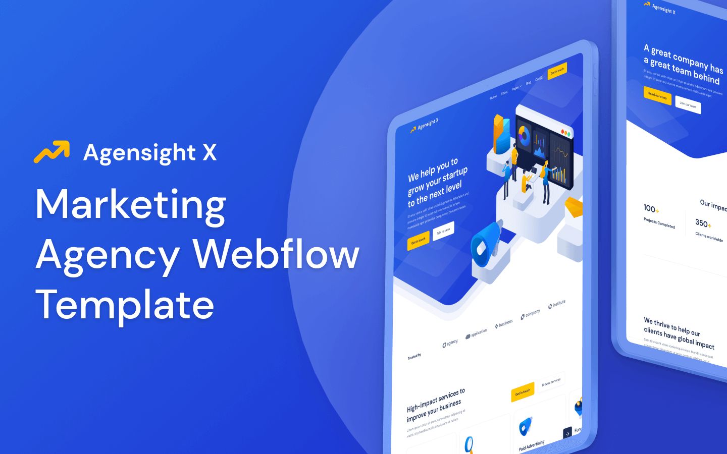 Agensight X - Agency HTML5 Responsive Website Template