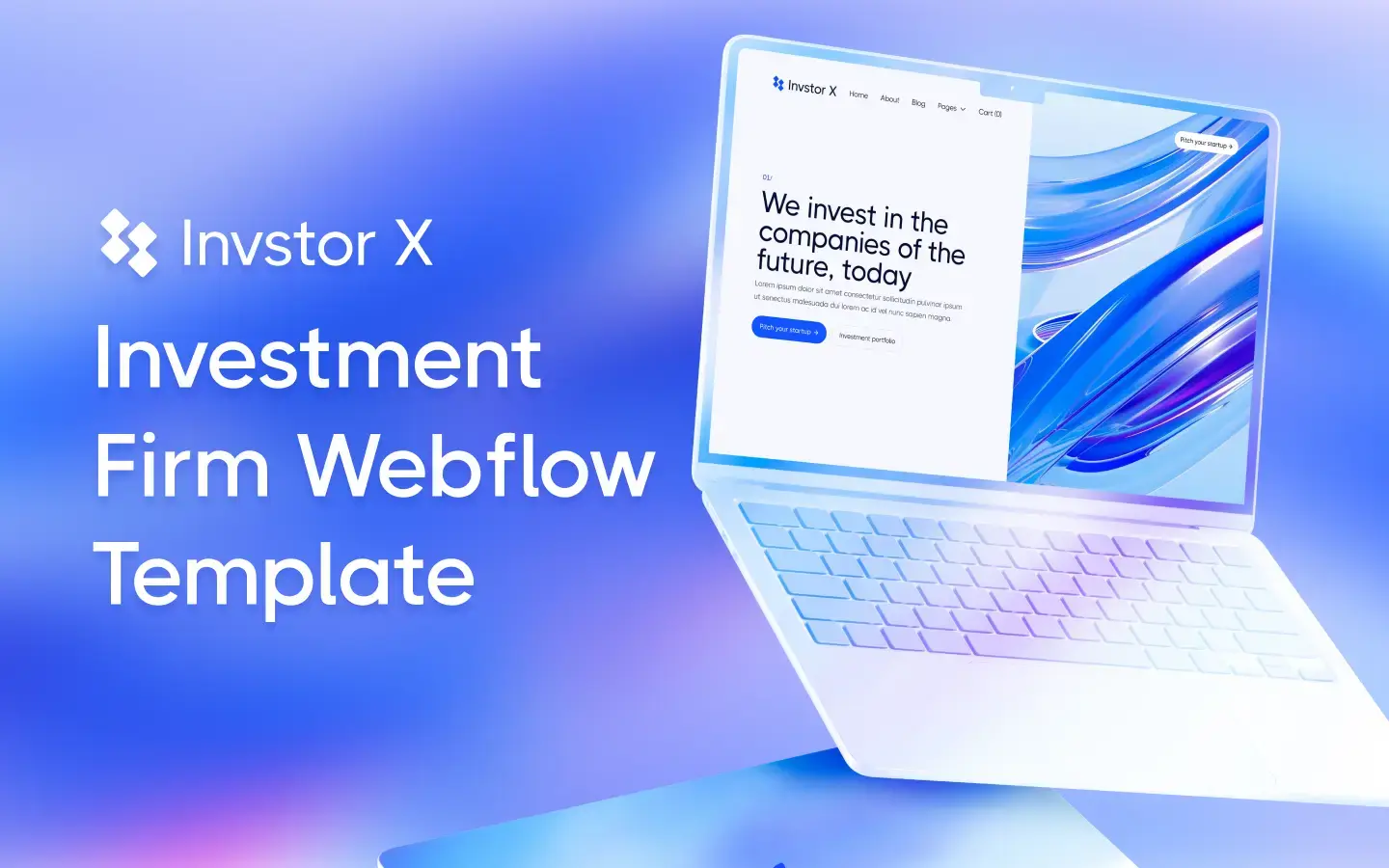 Invstor X - Investment HTML5 Responsive Website Template
