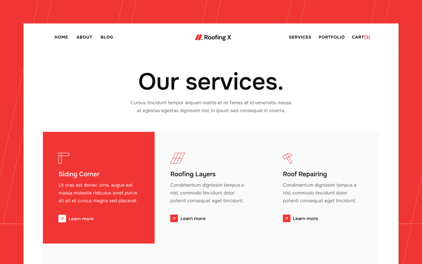 Roofing X - Construction HTML5 Responsive Website Template