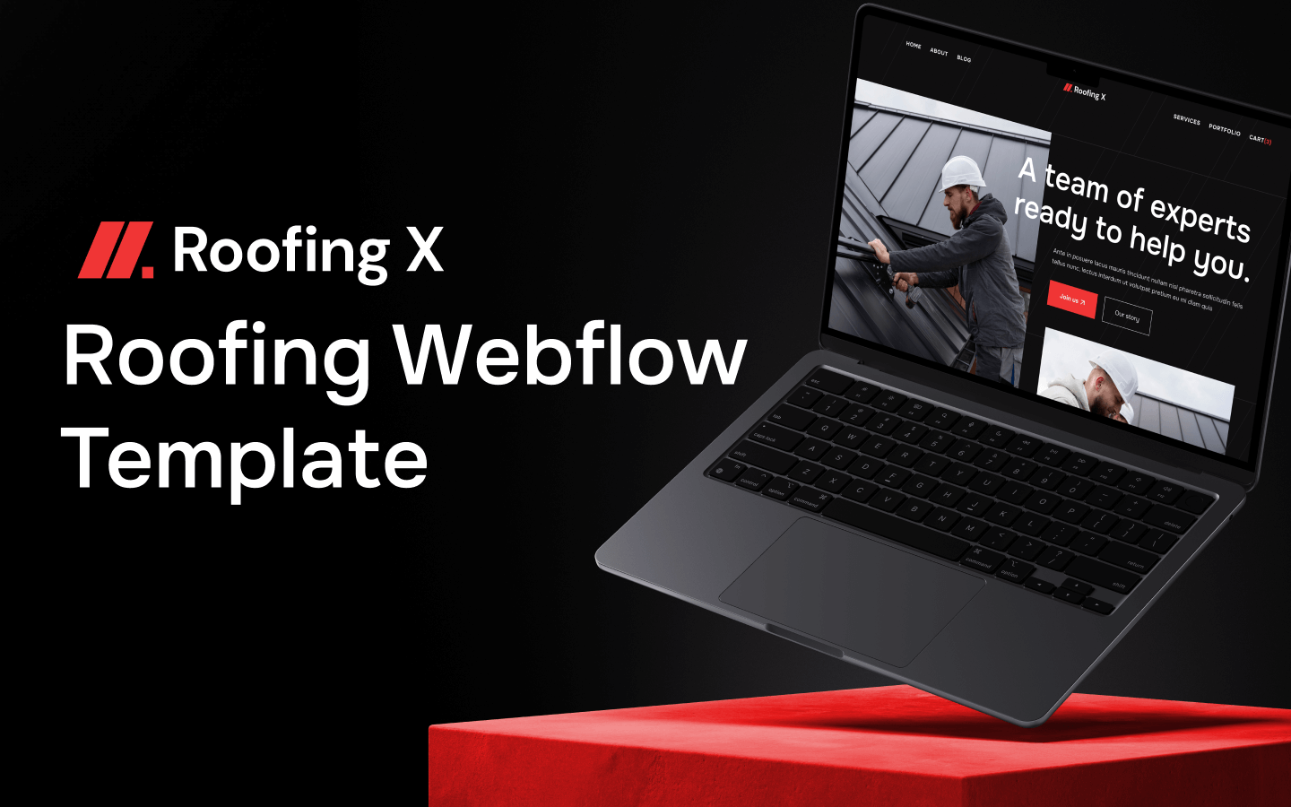 Roofing X - Construction HTML5 Responsive Website Template
