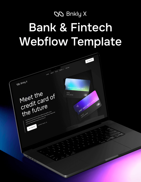 Bnkly X - Bank HTML5 Responsive Website Template