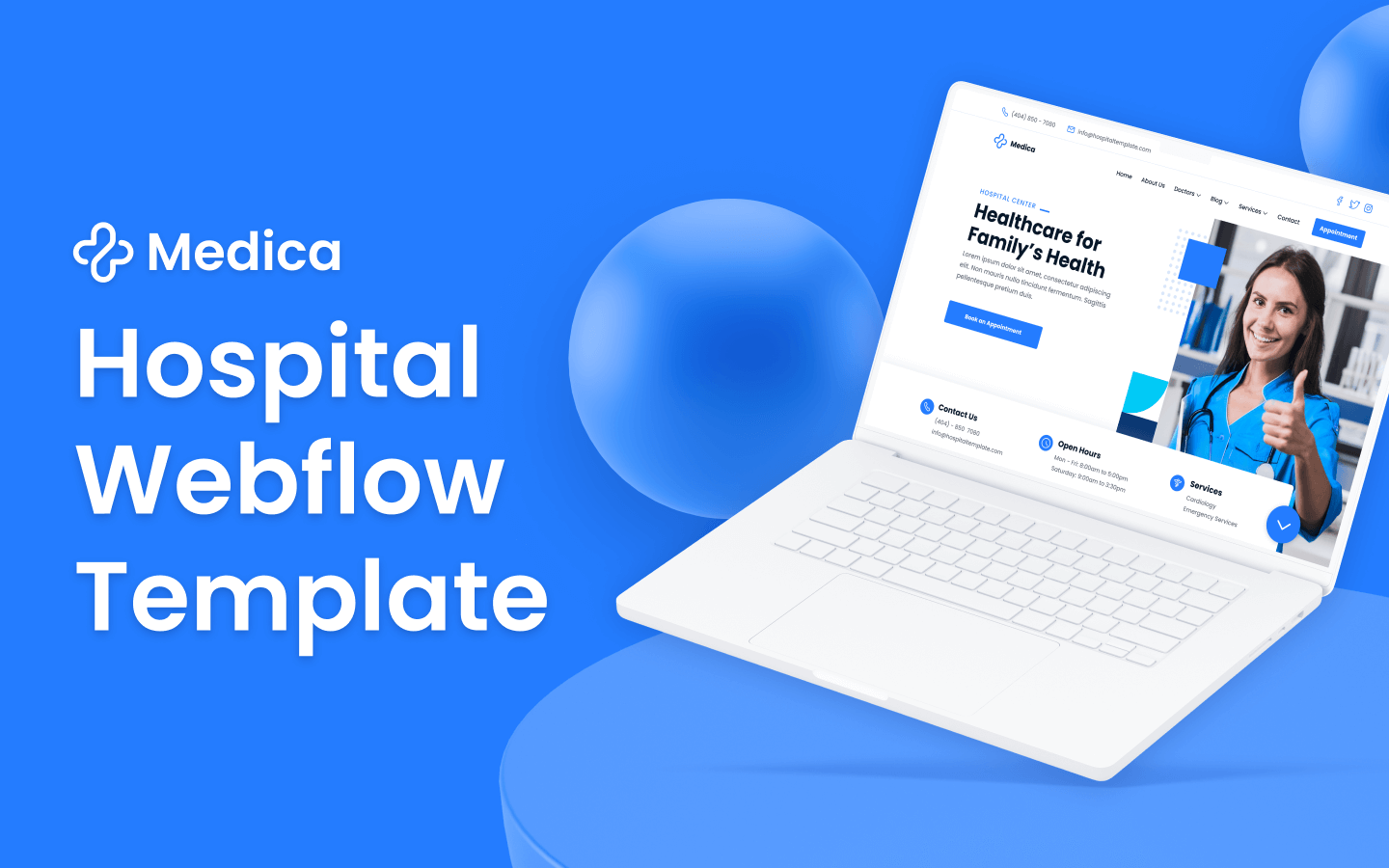 Medica - Hospital HTML5 Responsive Website Template