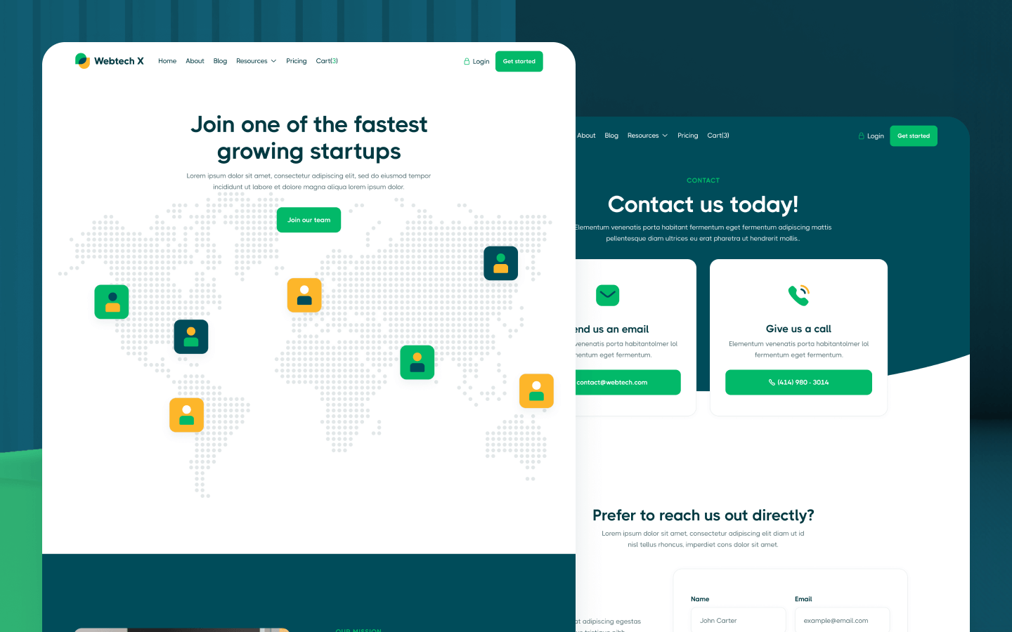 Webtech X - SaaS HTML5 Responsive Website Template