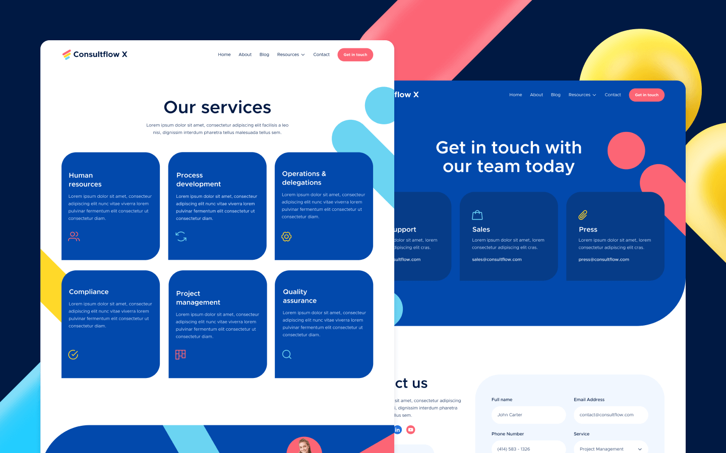 Consultflow X - Consulting HTML5 Responsive Website Template