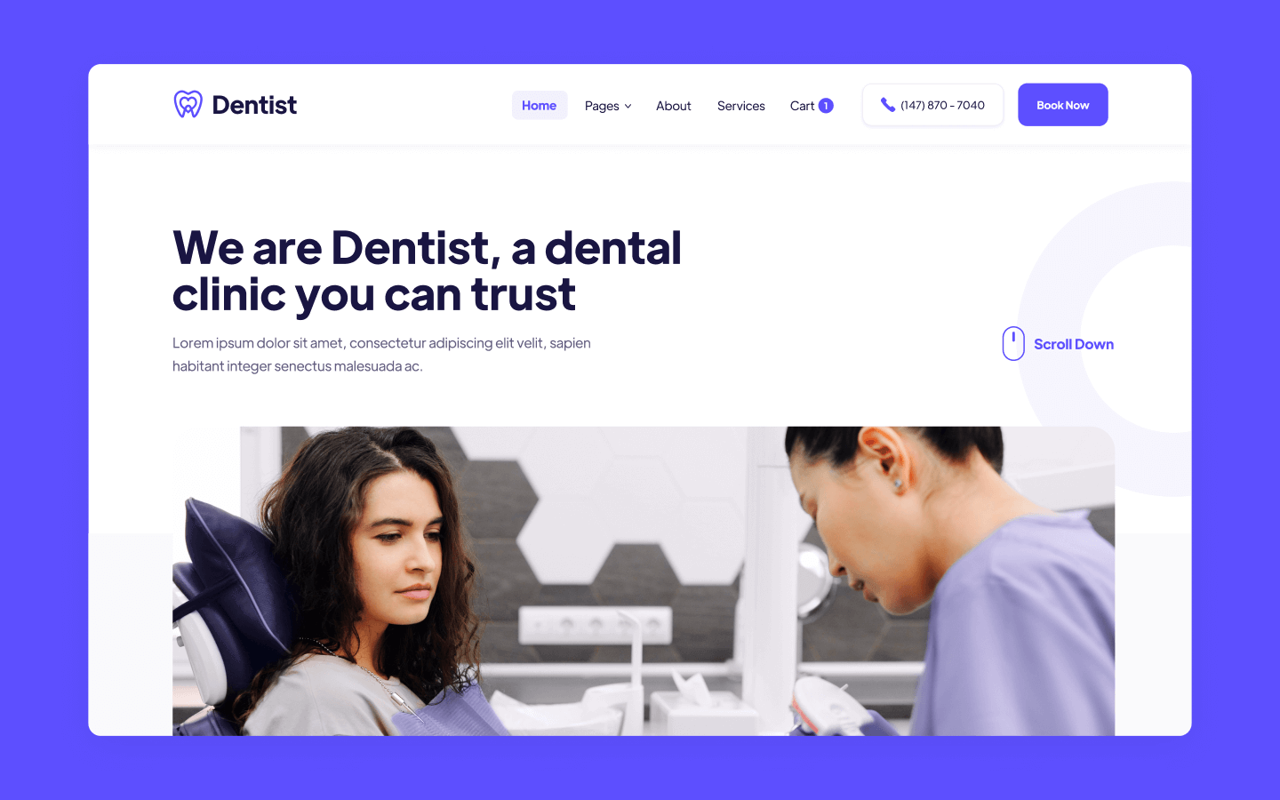 Dentist - Dentist HTML5 Responsive Website Template