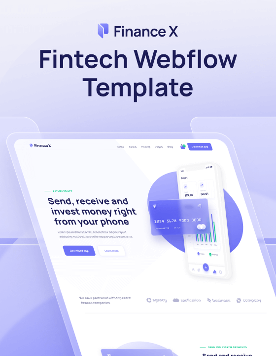 Finance X - Finance HTML5 Responsive Website Template
