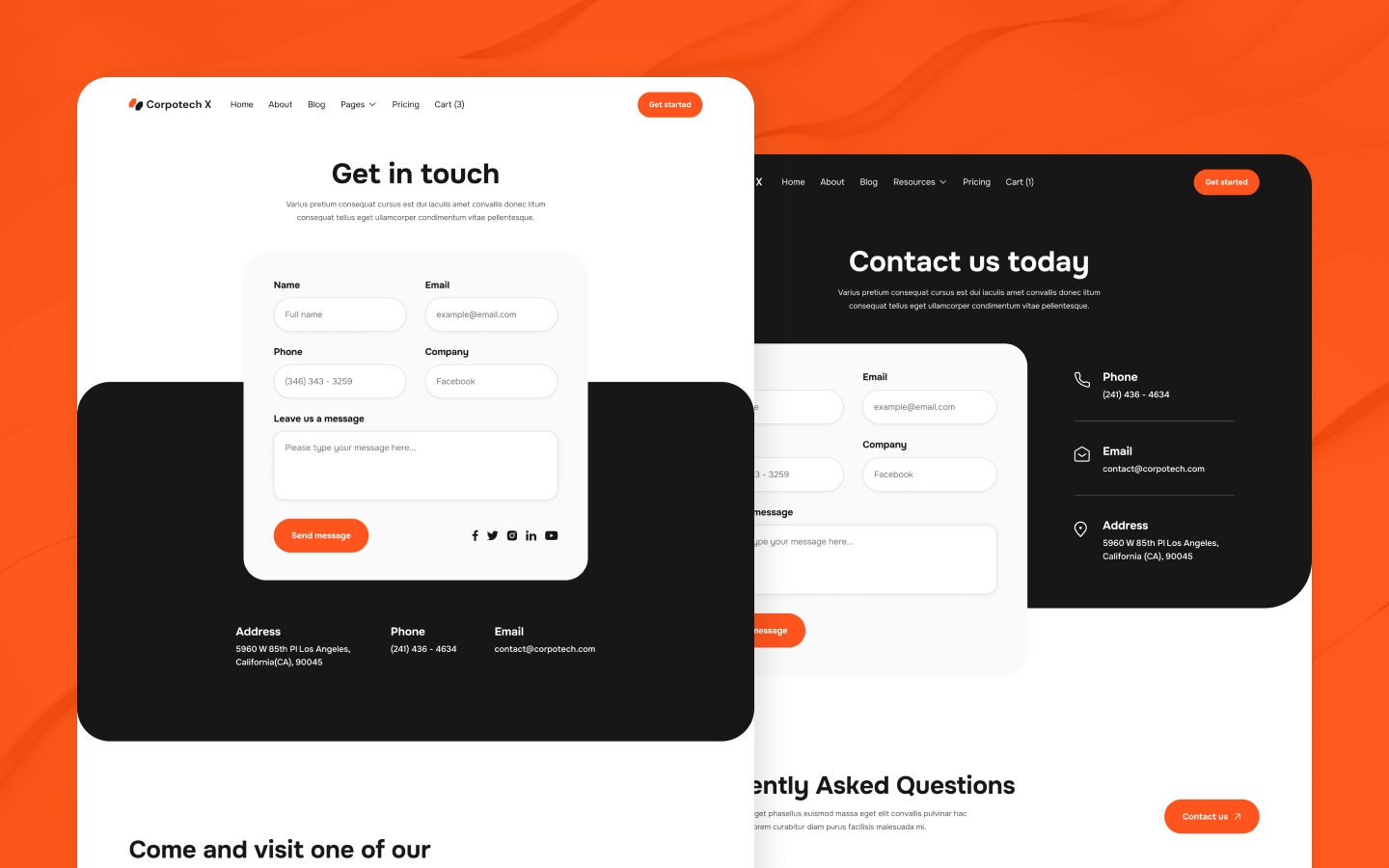 Corpotech X - Corporate HTML5 Responsive Website Template