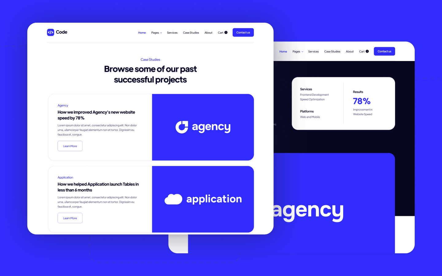 Code - Software HTML5 Responsive Website Template