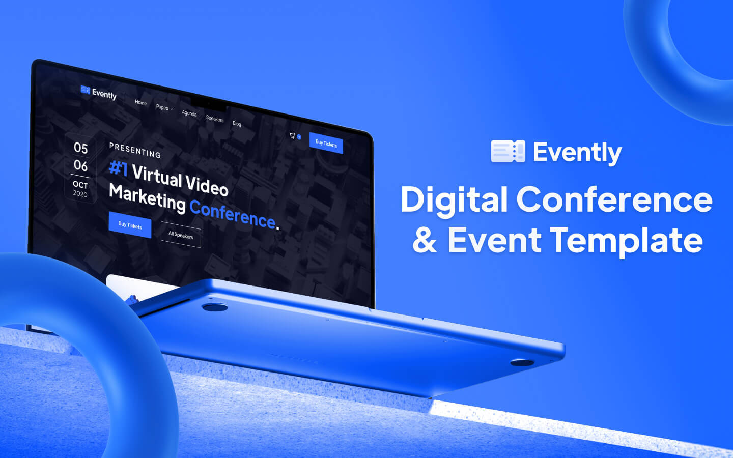 Evently - Event HTML5 Responsive Website Template