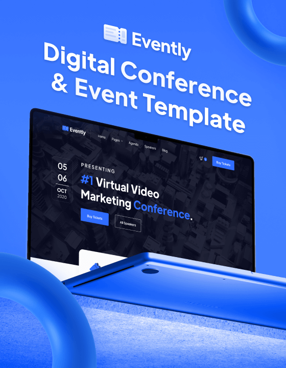 Evently - Event HTML5 Responsive Website Template